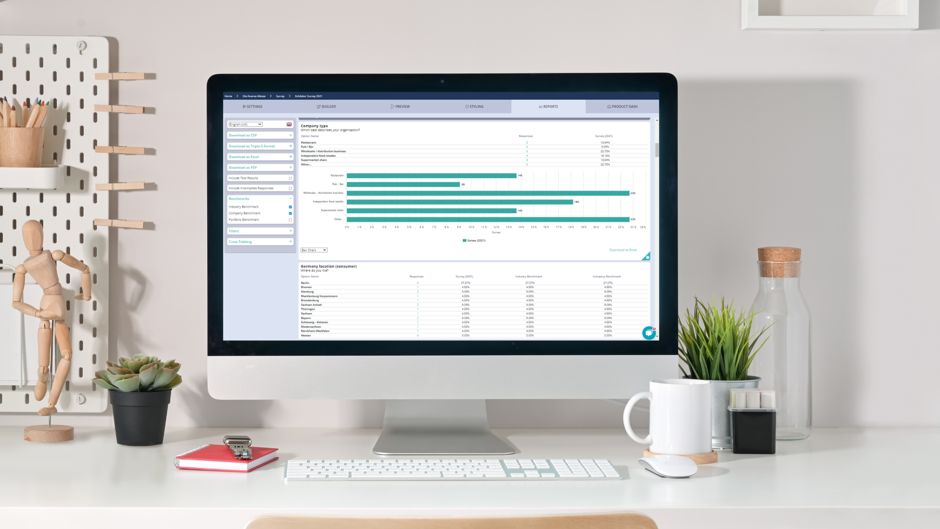 Explori's AI verbatim analysis tool